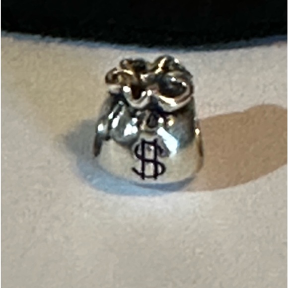 Pandora | Jewelry | Pandora Money Bag Charmsterling Silver 925 Ale ...